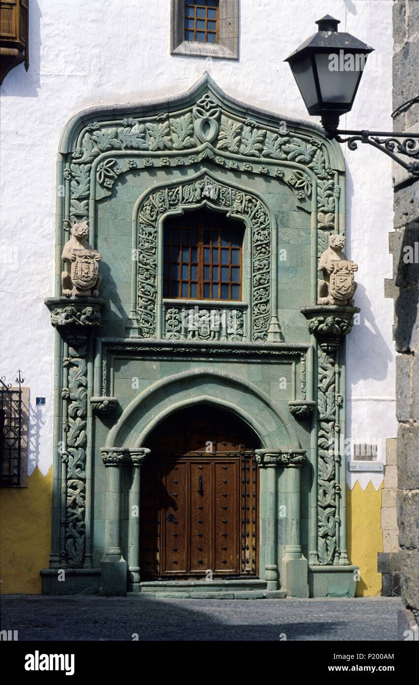 Las Palmas de Gran Canaria, House of Colón (colonial canary ...