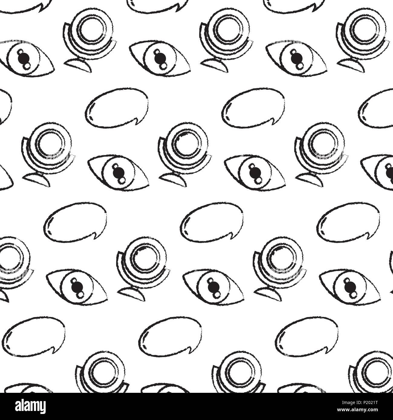 Webcam eye chat bubble hi-res stock photography and images - Alamy