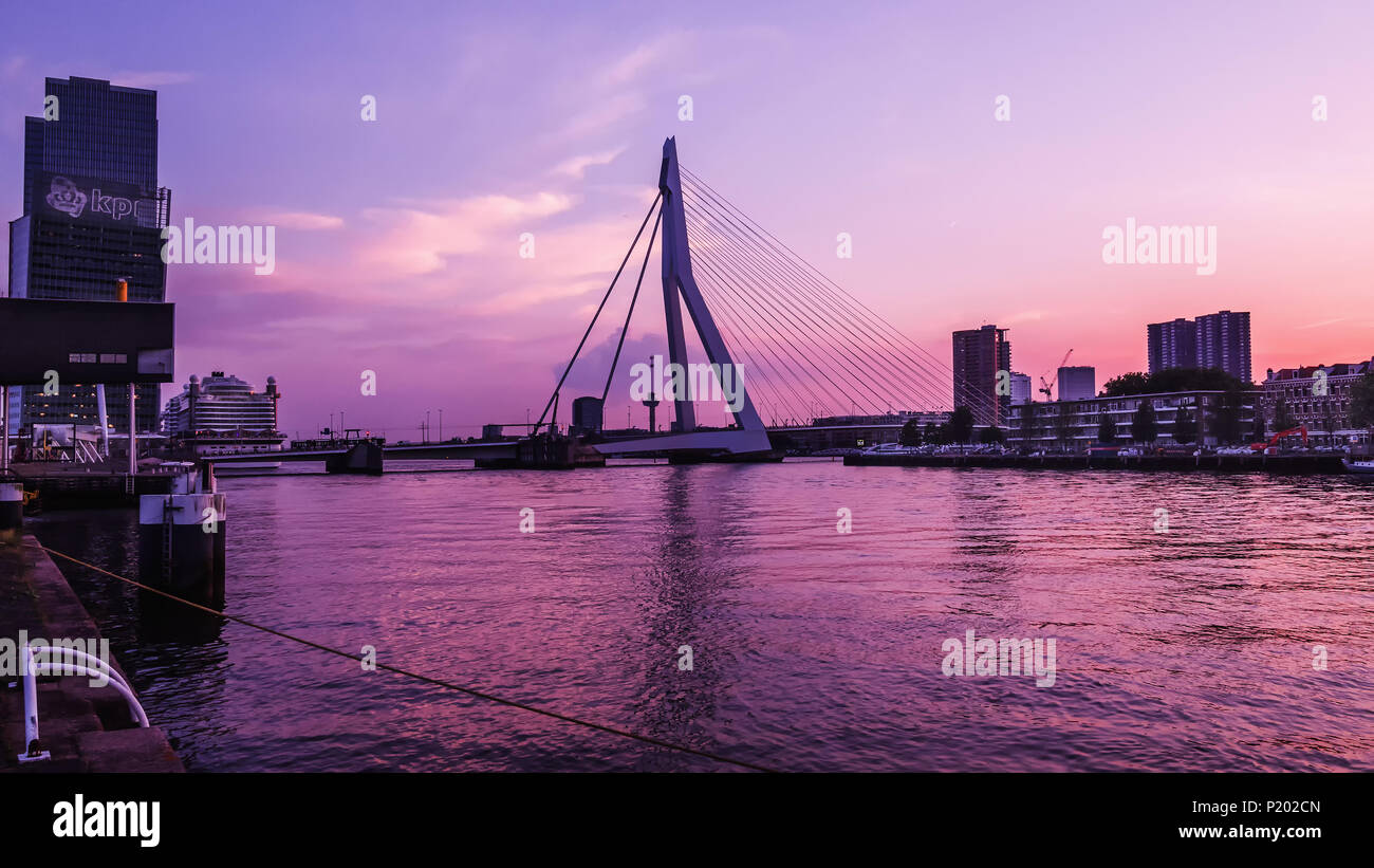 Rotterdam bridge hi-res stock photography and images - Alamy