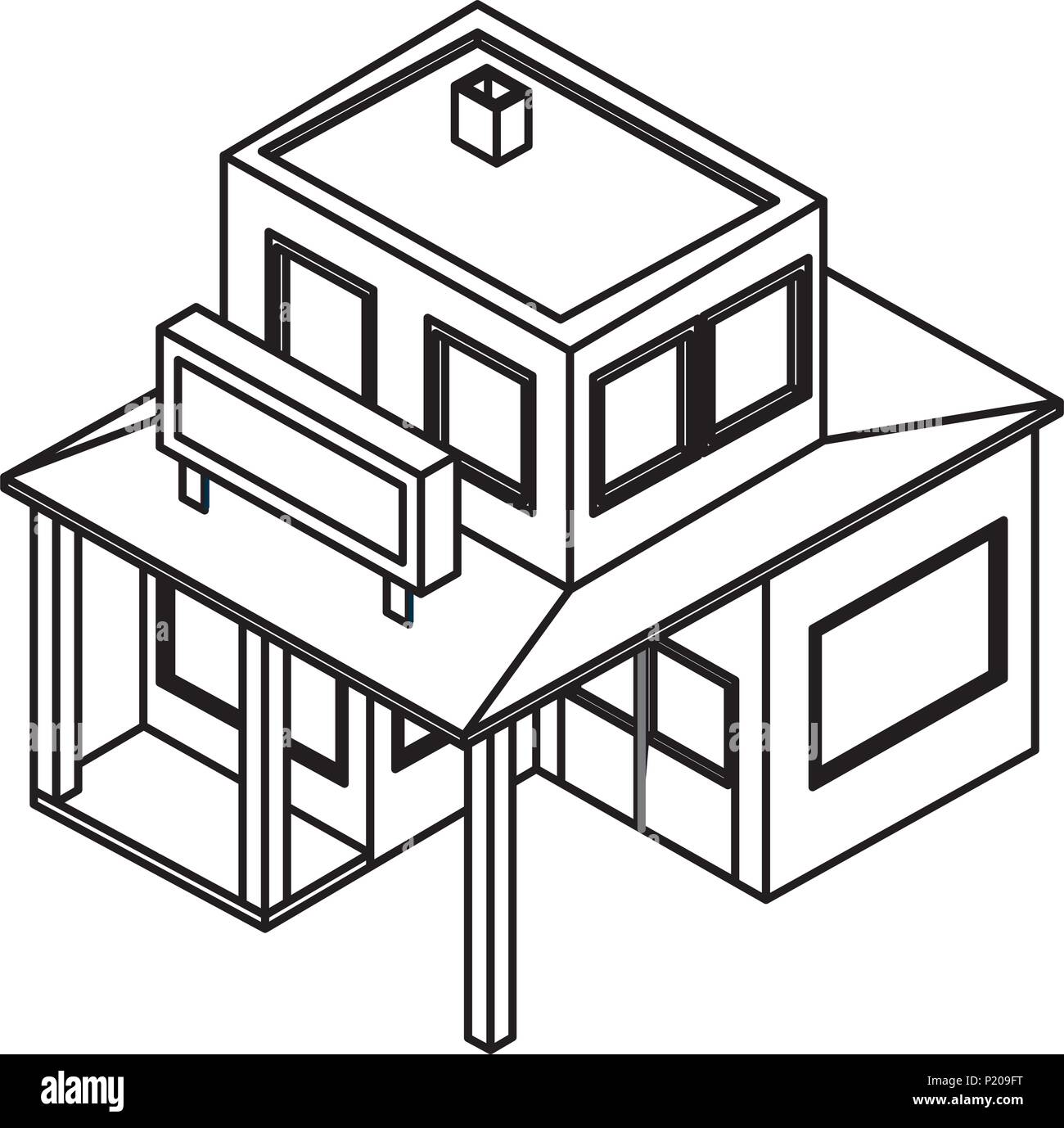 store building exterior isometric icon Stock Vector Image & Art - Alamy