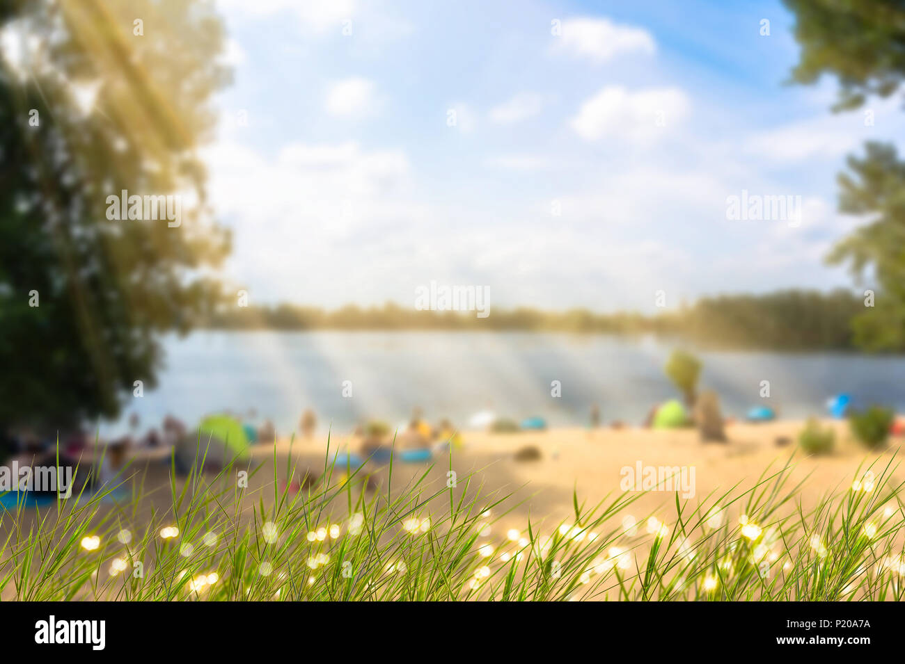 Idyll by the lake hi-res stock photography and images - Alamy