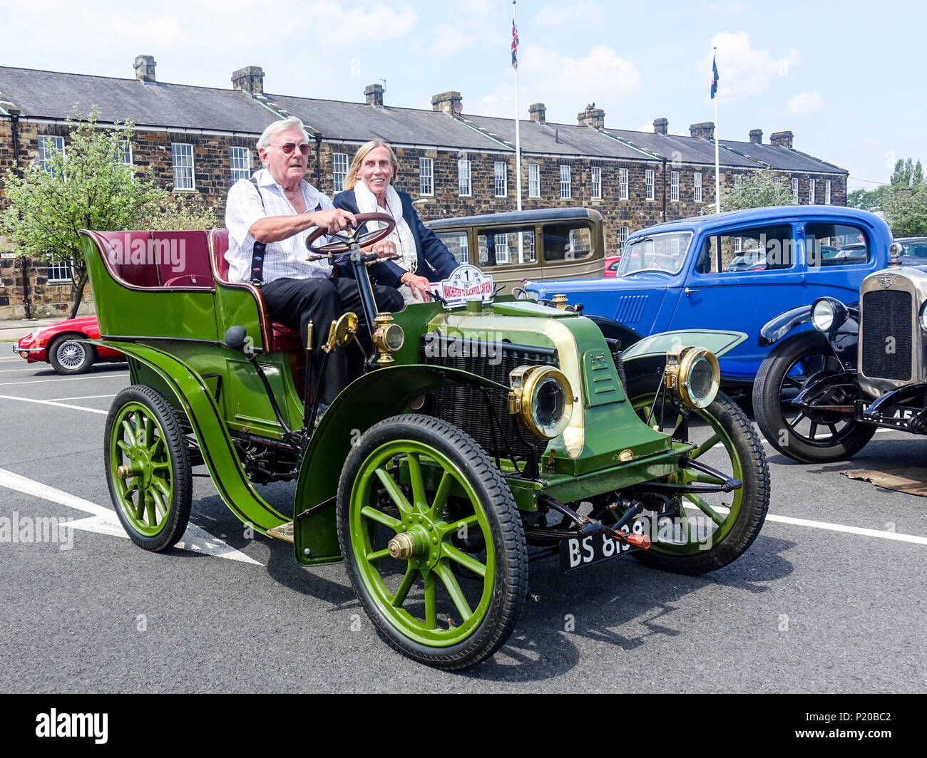 Veteran 1904 Renault, one of only three known examples left in the ...