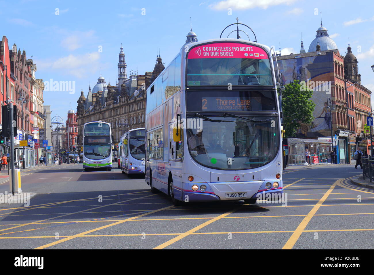 Leeds new market street hi-res stock photography and images - Alamy