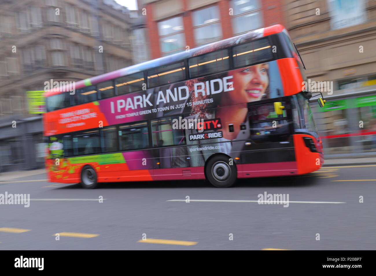 Leeds Park And Ride Bus High Resolution Stock Photography and Images ...