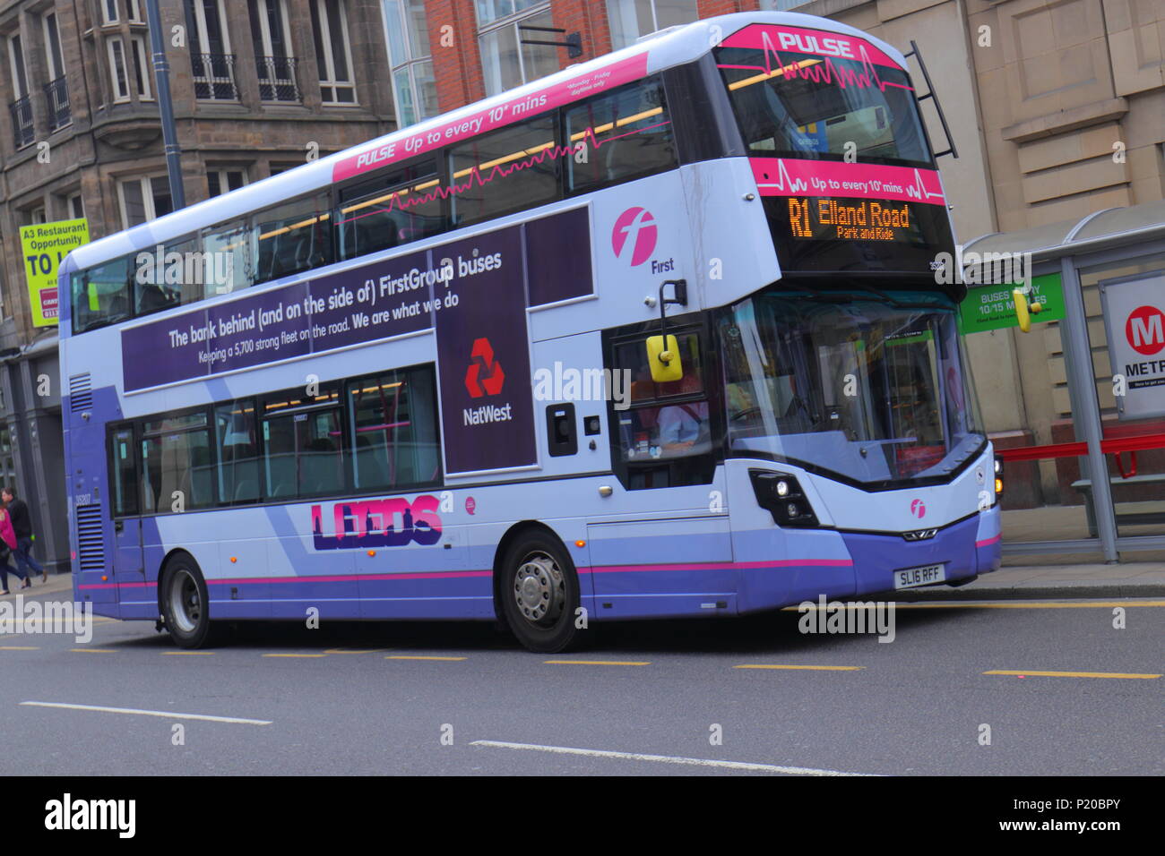 Leeds park and ride bus hi-res stock photography and images - Alamy