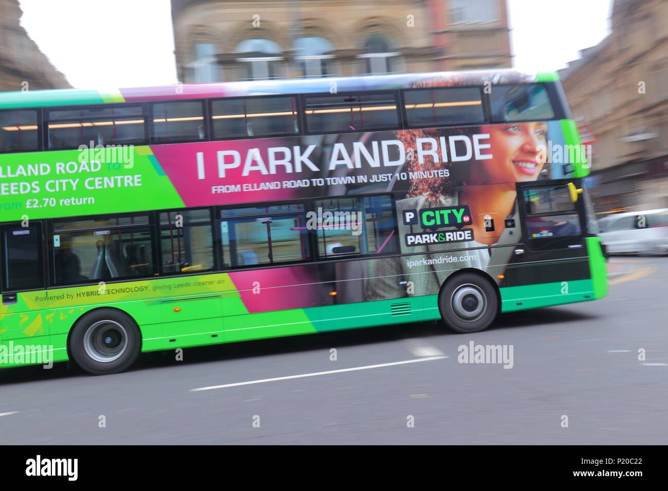 Leeds park and ride bus hi-res stock photography and images - Alamy