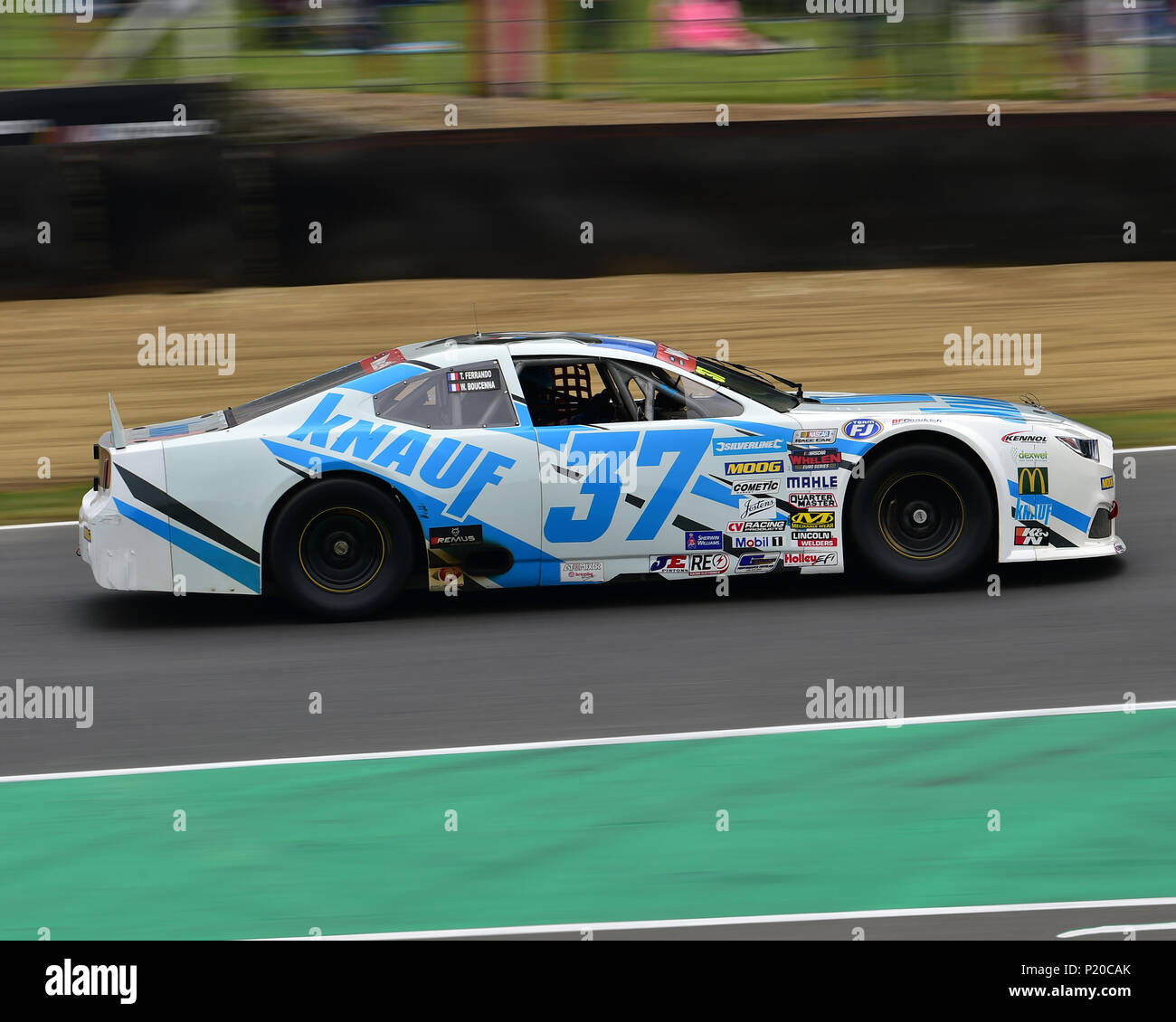 Thomas Ferrando, Wilfried Boucenna, Ford Mustang, NASCAR, Whelen Euro ...