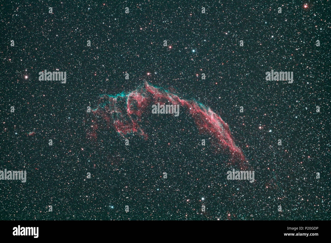 Seine et Marne. The famous nebula in Cygnus Loop. Cygnus. This nebula ...