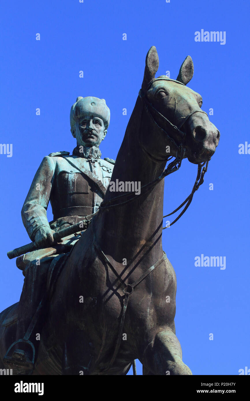 Finland helsinki mannerheim statue hi-res stock photography and images ...