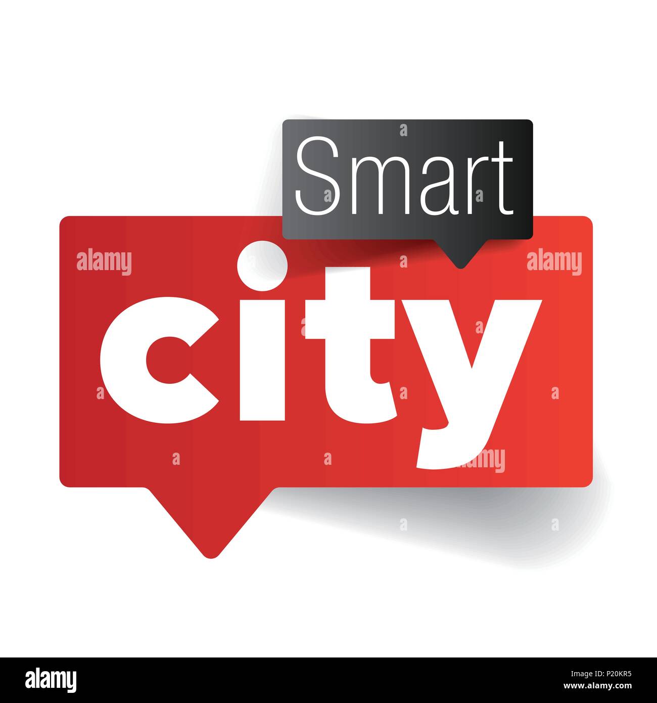 Smart city technology icons Stock Vector Images - Alamy