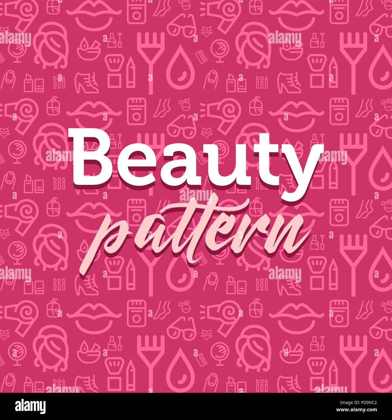 Simple line pattern illustration hi-res stock photography and images ...