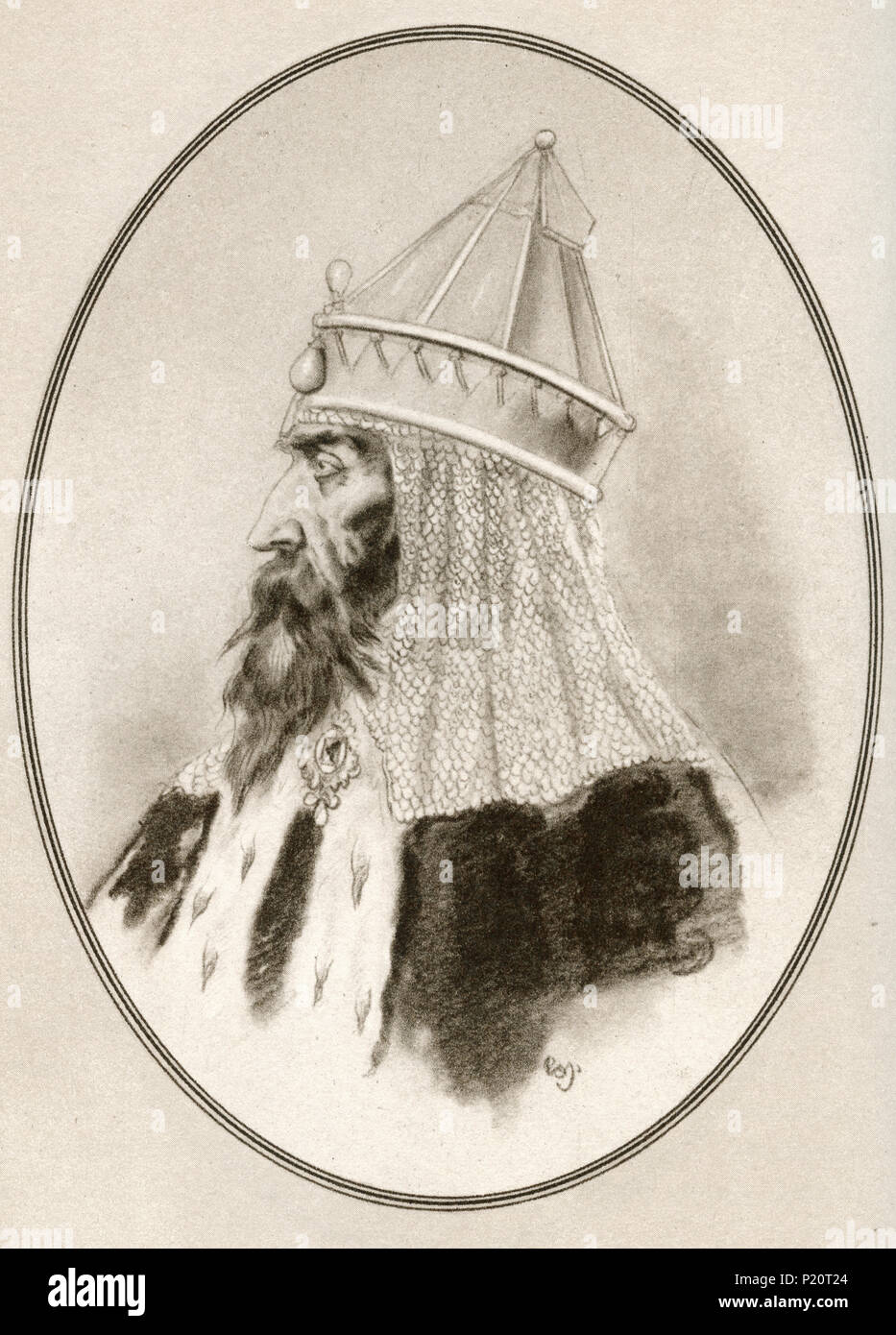 Ivan IV Vasilyevich, 1530 – 1584, aka Ivan the Terrible or Ivan the ...