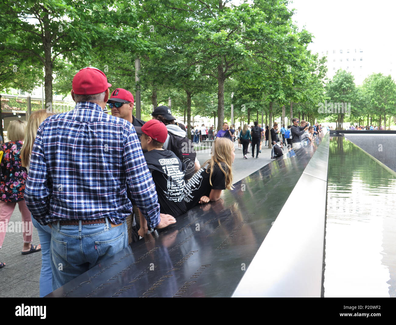 9 11 memorial pools hi-res stock photography and images - Alamy