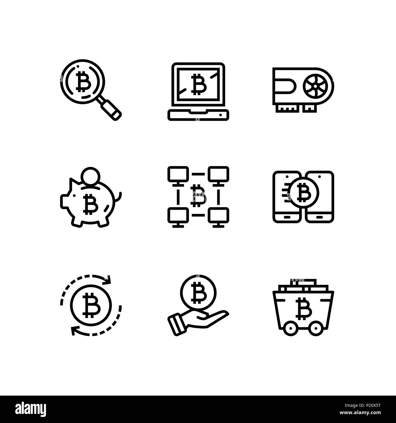 Cryptocurrency and blockchain hi-res stock photography and images - Alamy