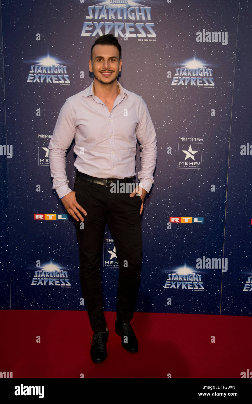 Bochum, Deutschland. 12th June, 2018. Cronis KARAKASSIDIS, Actor, Red ...