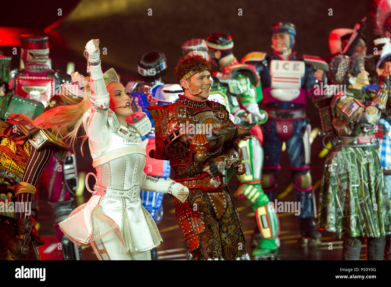 Bochum, Deutschland. 12th June, 2018. "Pearl" and "Rusty", scene from ...