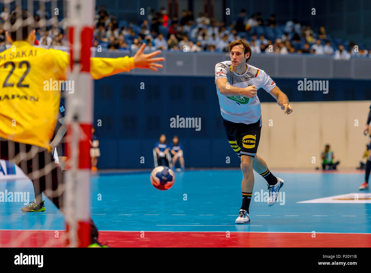 13 June 2018, Tokushima, Japan - international friendly match, Japan vs ...
