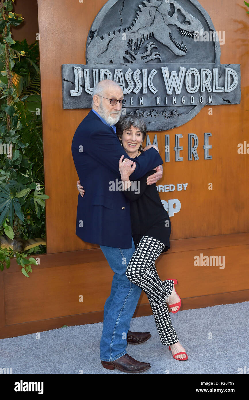 James Cromwell and his wife Anna Stuart attending the 'Jurassic World ...