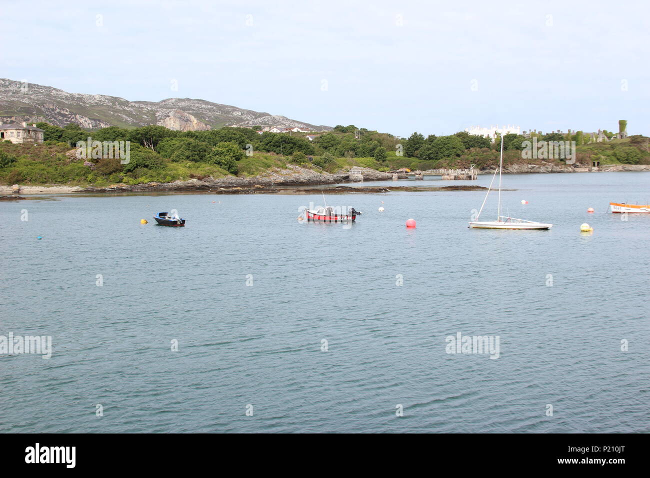 Holyhead, Anglesey, Wales UK. Wednesday 13 June 2018. UK Weather Warm ...