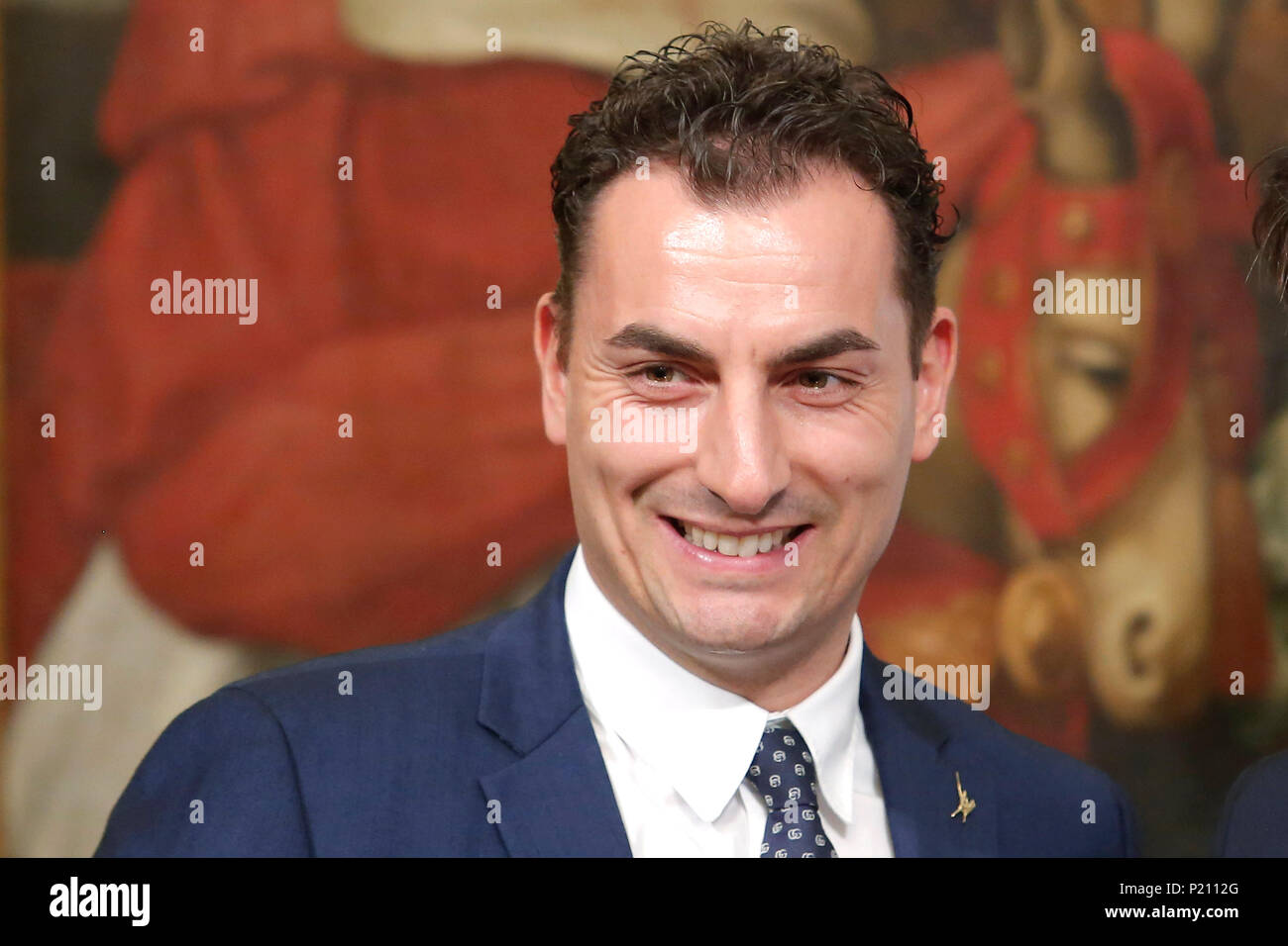 Jacopo Morrone, Sottosegretario Giustizia Roma 13/06/2018. Palazzo ...