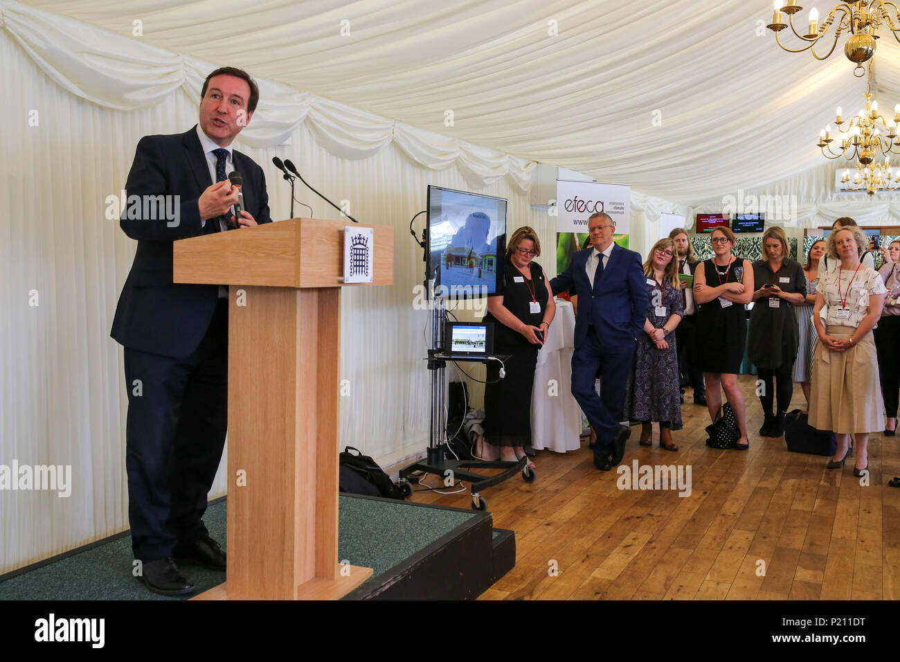Palace of Westminster. London. UK 13 June 2018 - Chris Matheson MP for ...