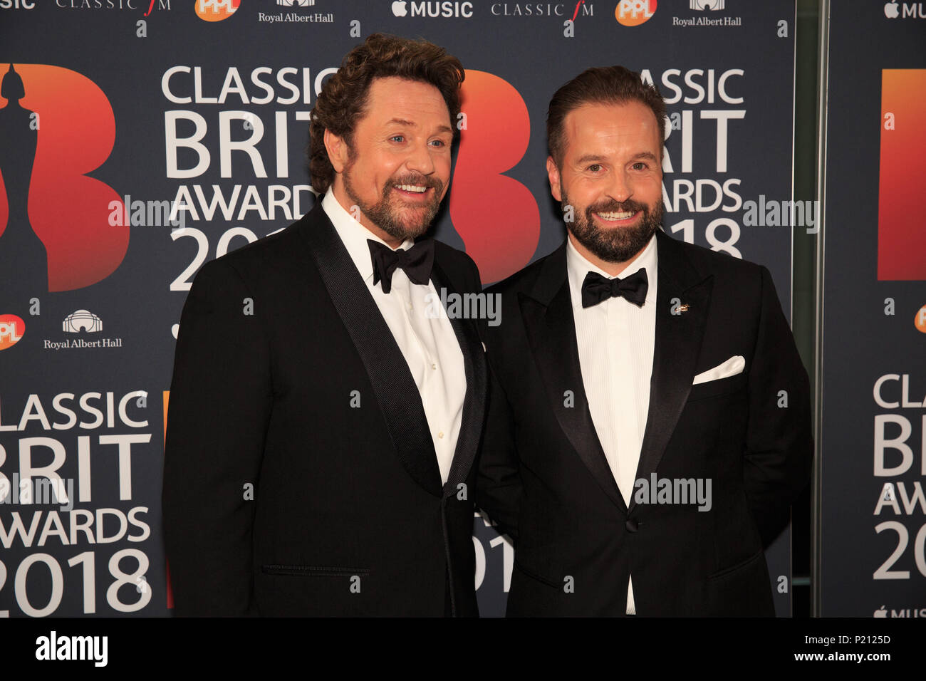 Royal Albert Hall, London, UK 13th June 2018, Performers Michael Ball ...
