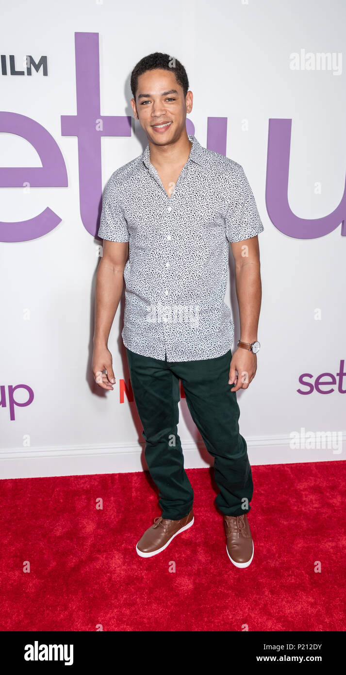 New York, NY, USA - June 12, 2018: Actor Jeremy Carver attends the New ...