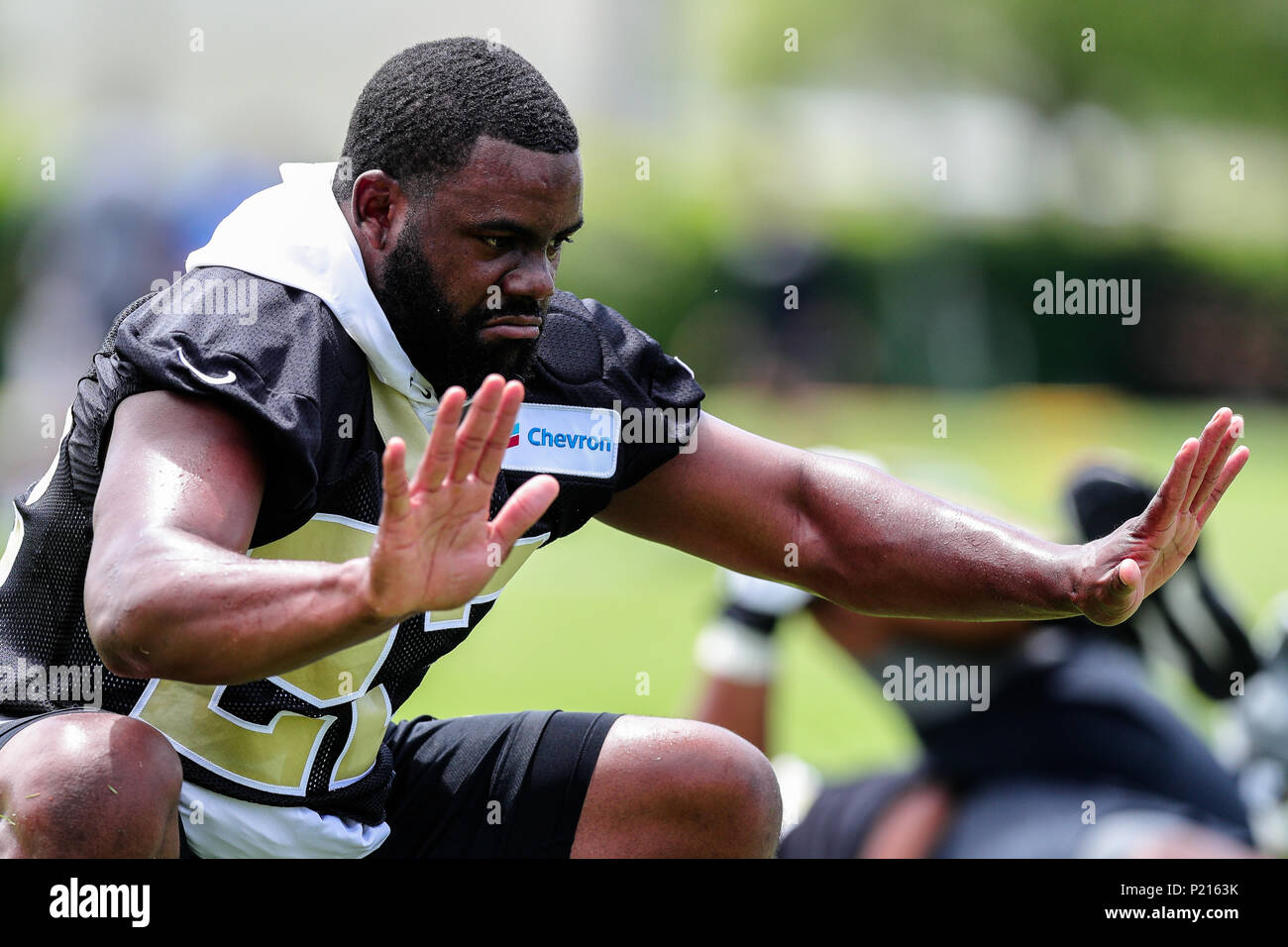 June 13, 2018 - New Orleans Saints running back Mark Ingram (22 ...
