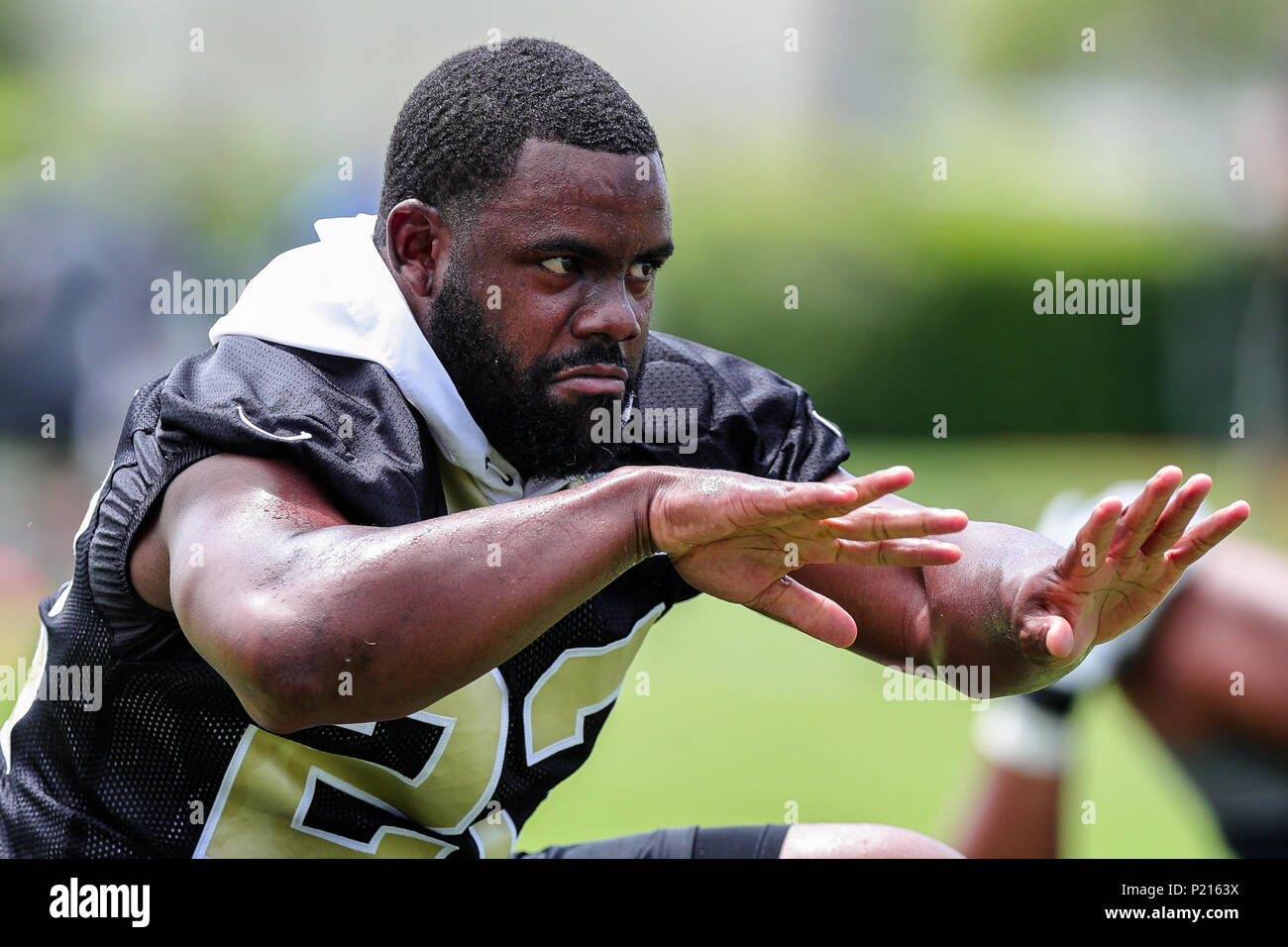 June 13, 2018 - New Orleans Saints running back Mark Ingram (22 ...