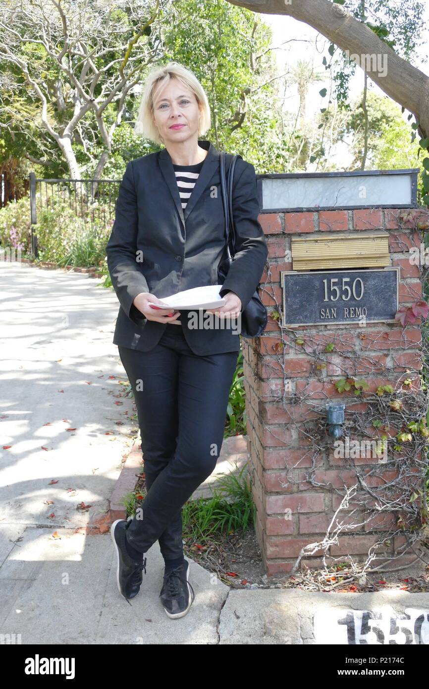 13 April 2018, Los Angeles, USA: Lilian Pfaff, architecture history ...