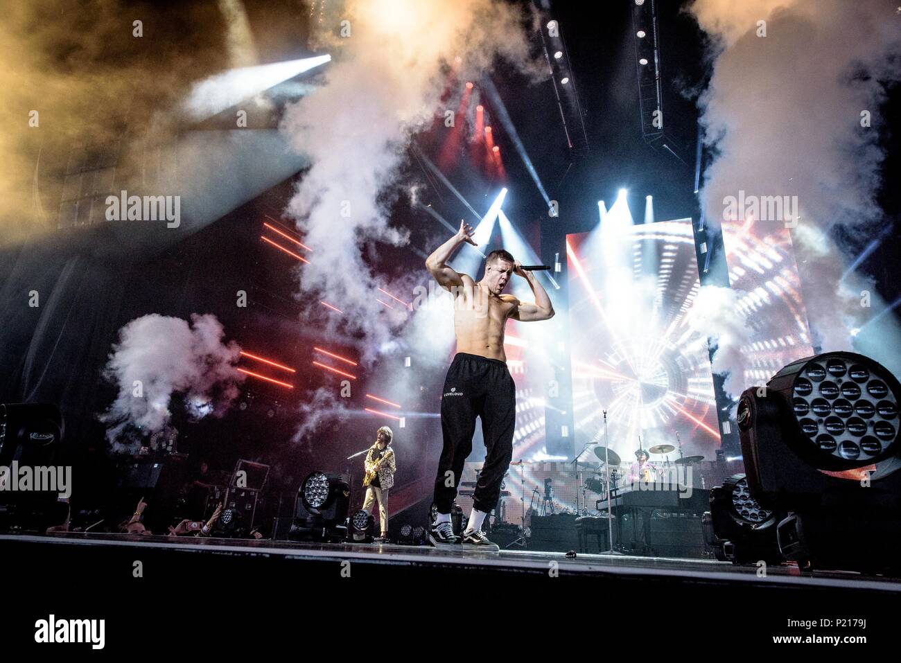 Toronto, Ontario, Canada. 13th June, 2018. American pop rock band from ...