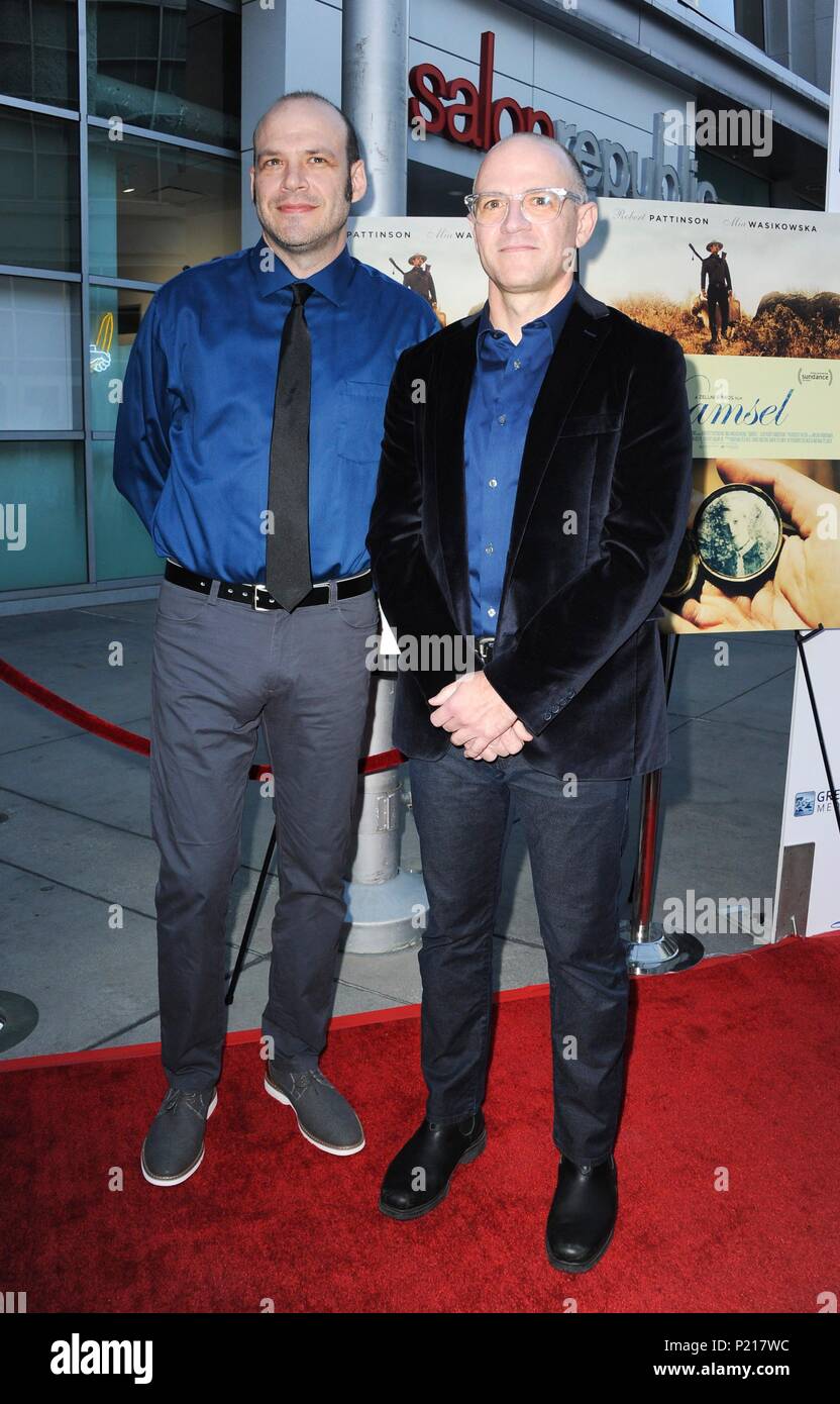 Los Angeles, CA, USA. 13th June, 2018. David Zellner, Nathan Zellner at ...