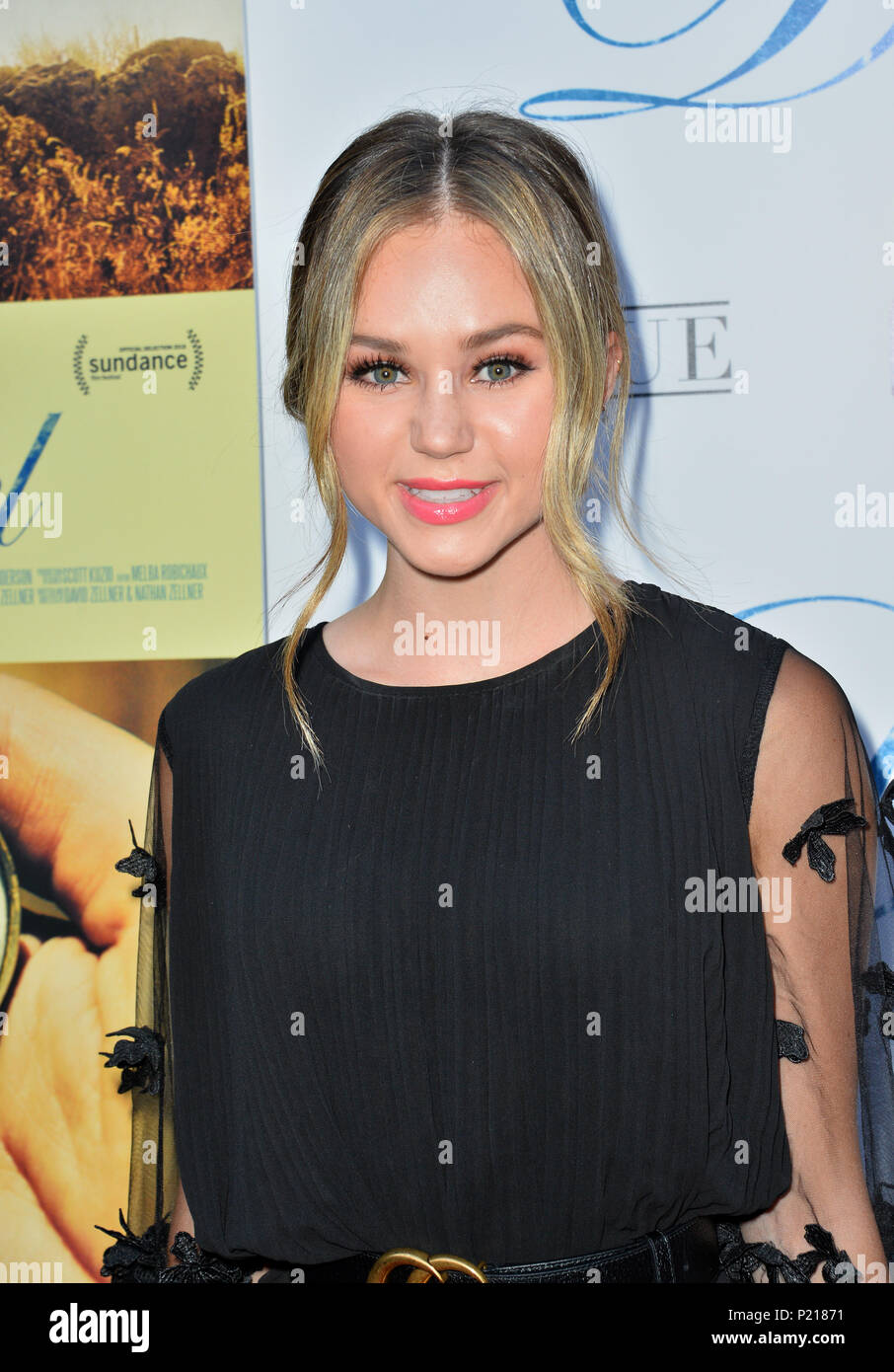 Los Angeles, California, USA. 13th June, 2018. Brec Bassinger at the ...