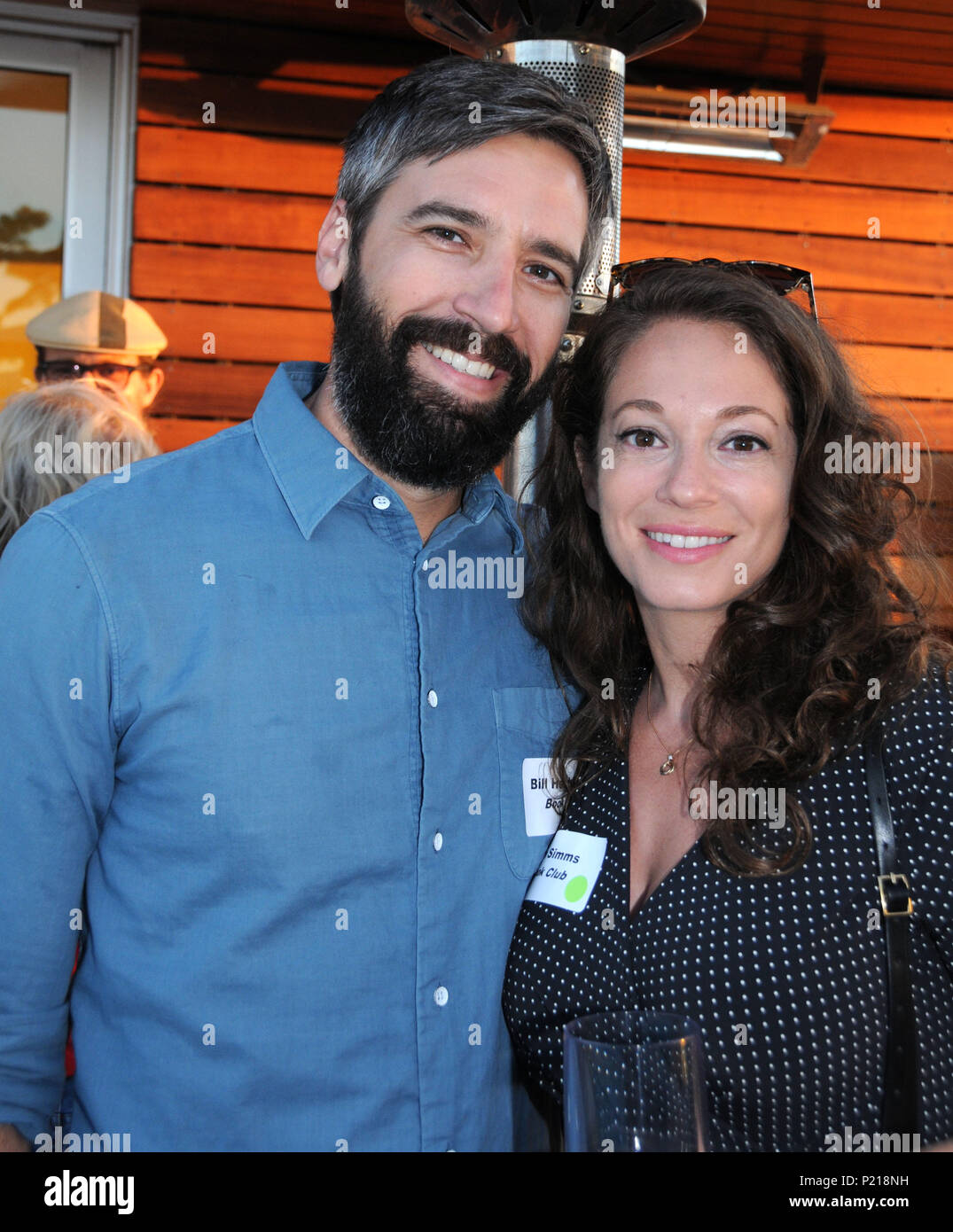 LOS ANGELES, CA - JUNE 13: (L-R) Screenwriters Bill Holderman and Erin ...