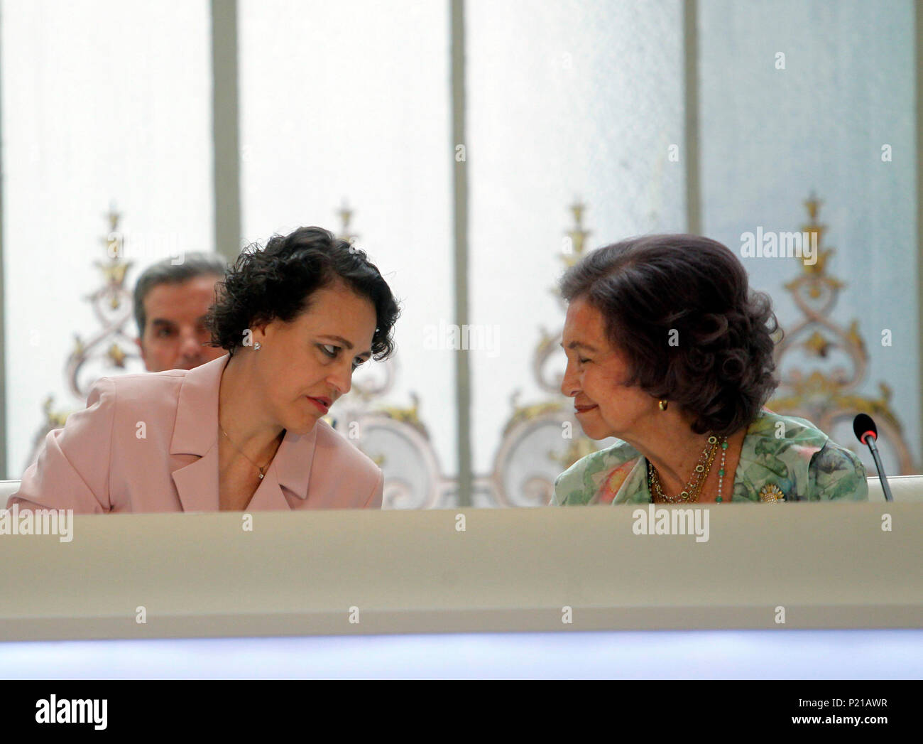 Spanish Emeritus Queen Sofia de Grecia during Fundation Mapfre Awards ...