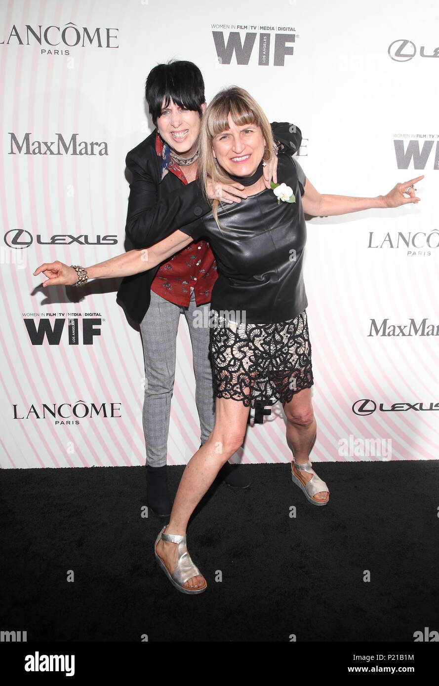 BEVERLY HILLS, CA - JUNE 13: Diane Warren, Catherine Hardwickes, at the ...