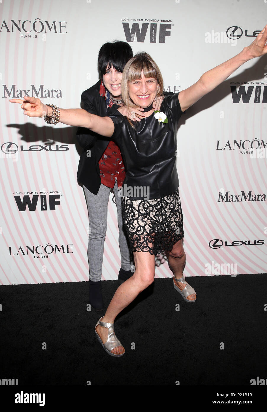BEVERLY HILLS, CA - JUNE 13: Diane Warren, Catherine Hardwickes, at the ...