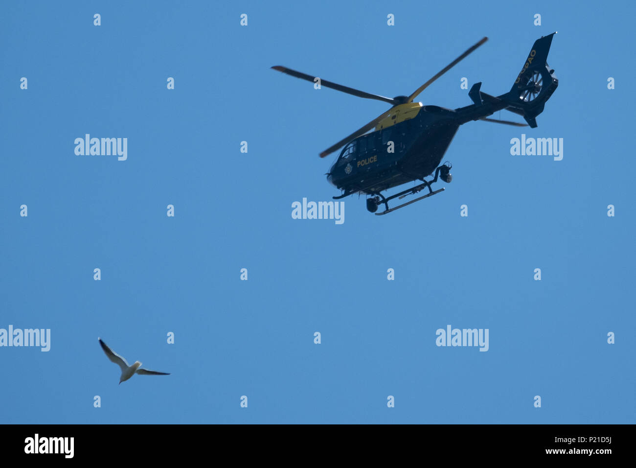 National police air service england hi-res stock photography and images ...