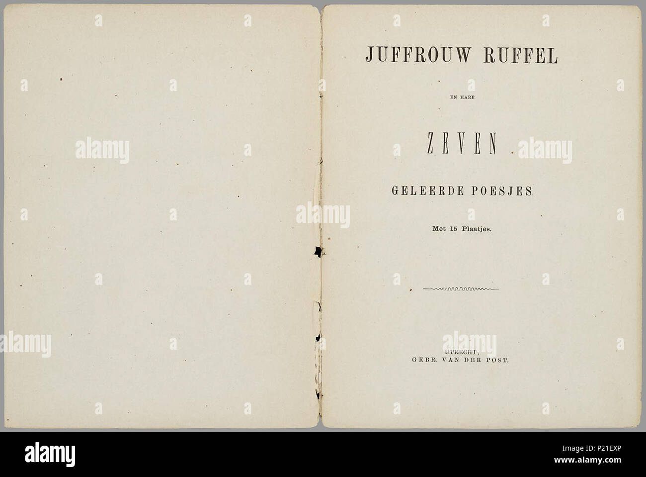 Jufvrouw hi-res stock photography and images - Alamy