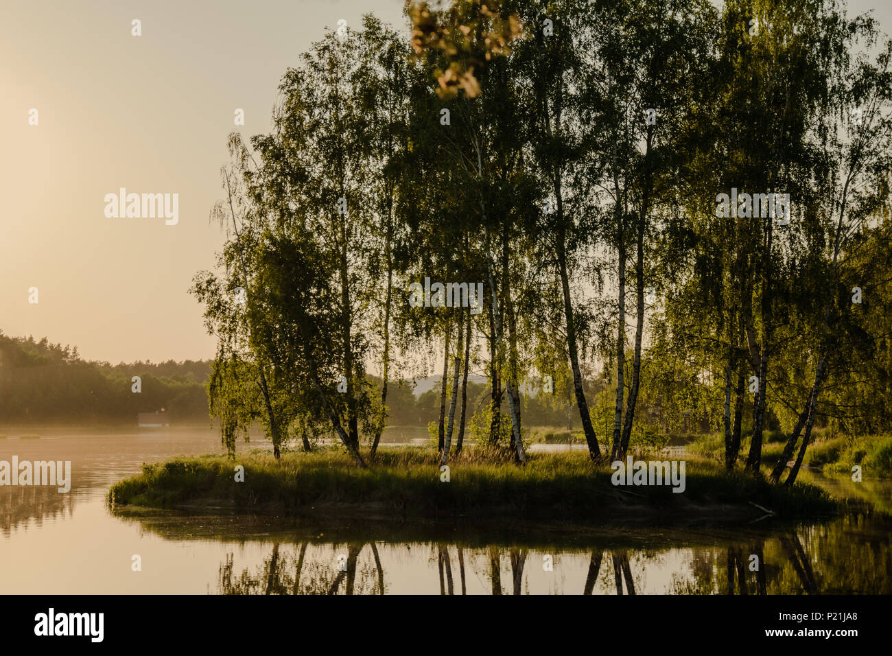 Idyllic country sunset hi-res stock photography and images - Alamy