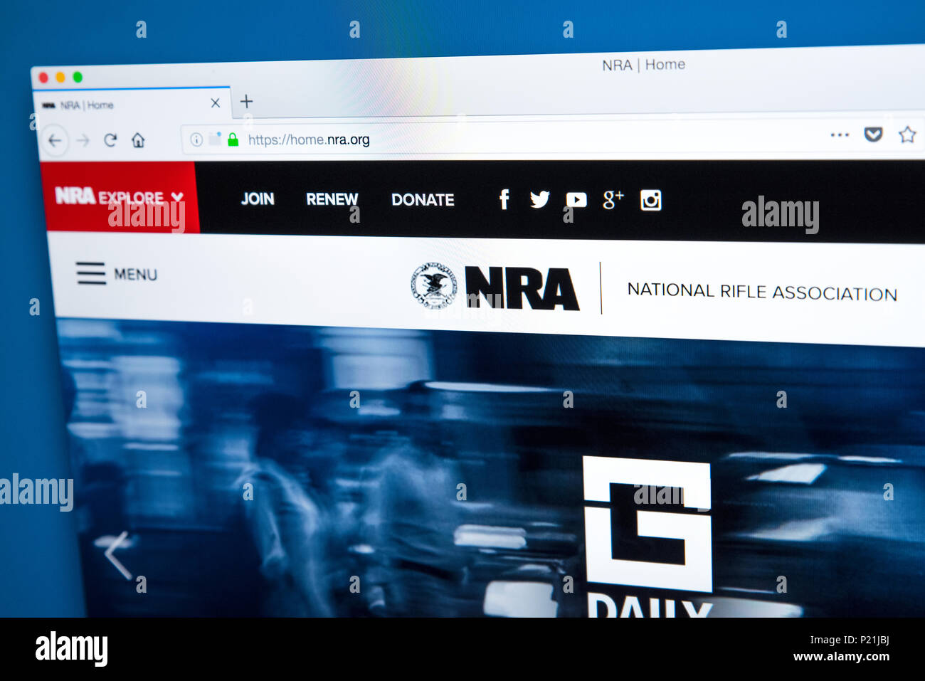 Nra logo hi-res stock photography and images - Alamy