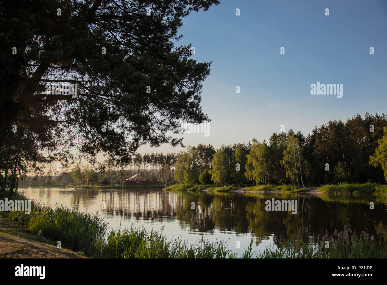 Idyllic country sunset hi-res stock photography and images - Alamy