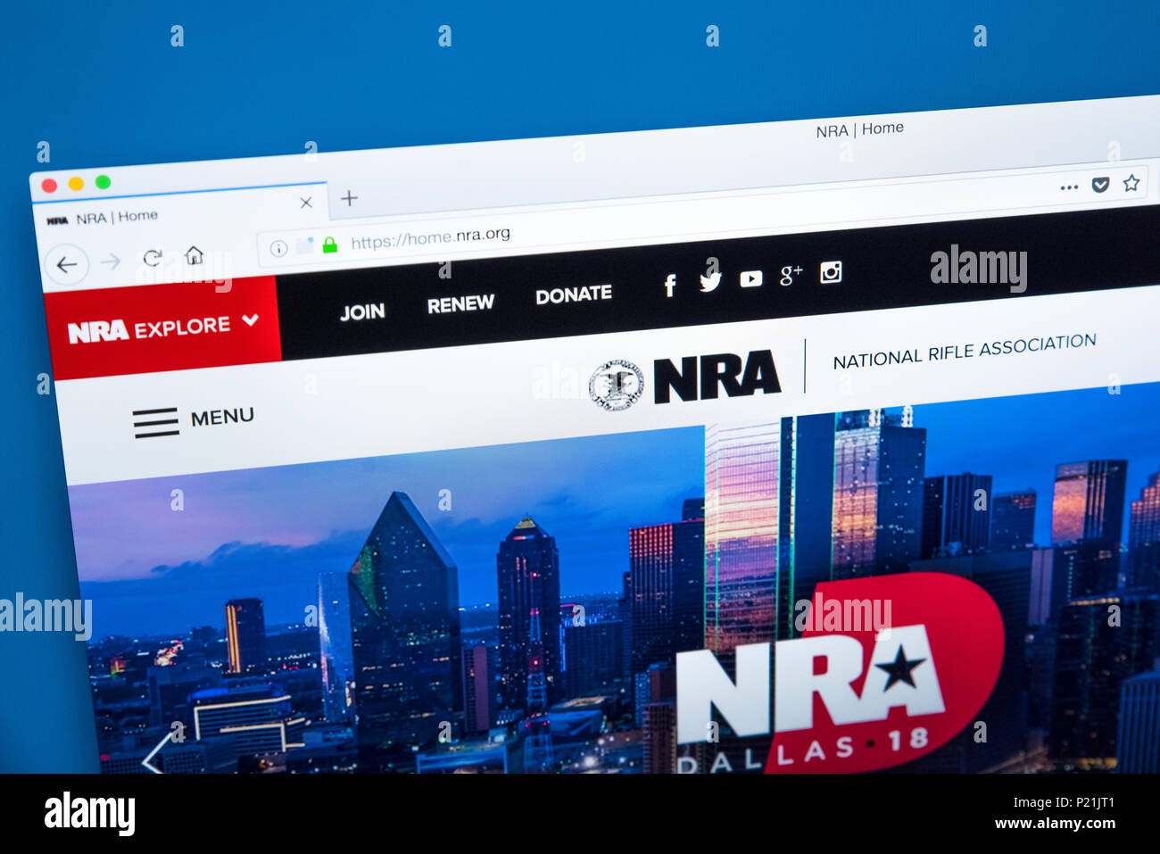 Nra logo hi-res stock photography and images - Alamy
