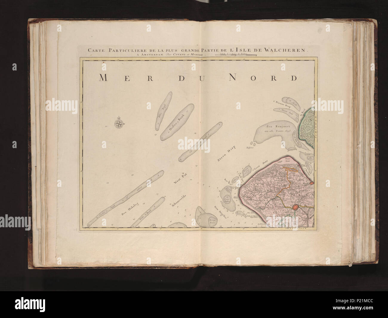 Map of walcheren hi-res stock photography and images - Alamy