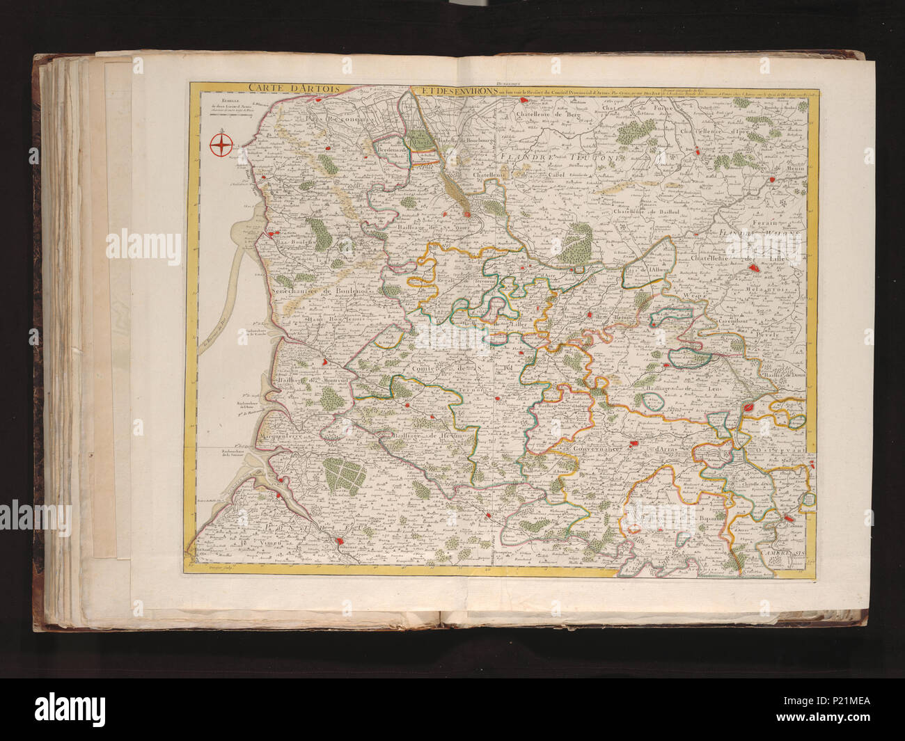 Map by guillaume de lisle 1675 1726 hi-res stock photography and images - Alamy
