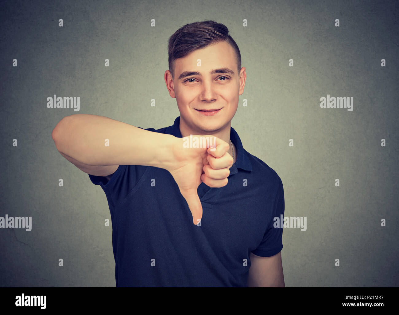 Thumb down symbol hi-res stock photography and images - Alamy