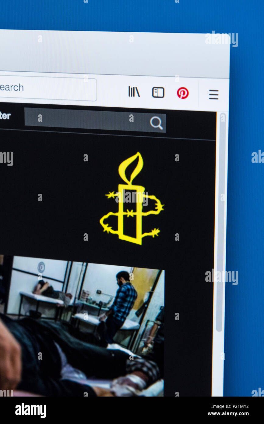 Amnesty international logo hi-res stock photography and images - Alamy