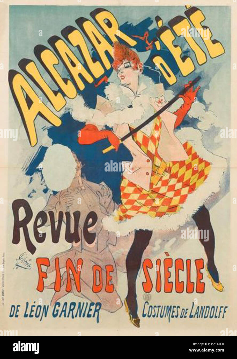 14 Alcazar d'été, revue de Léon Garnier Stock Photo - Alamy