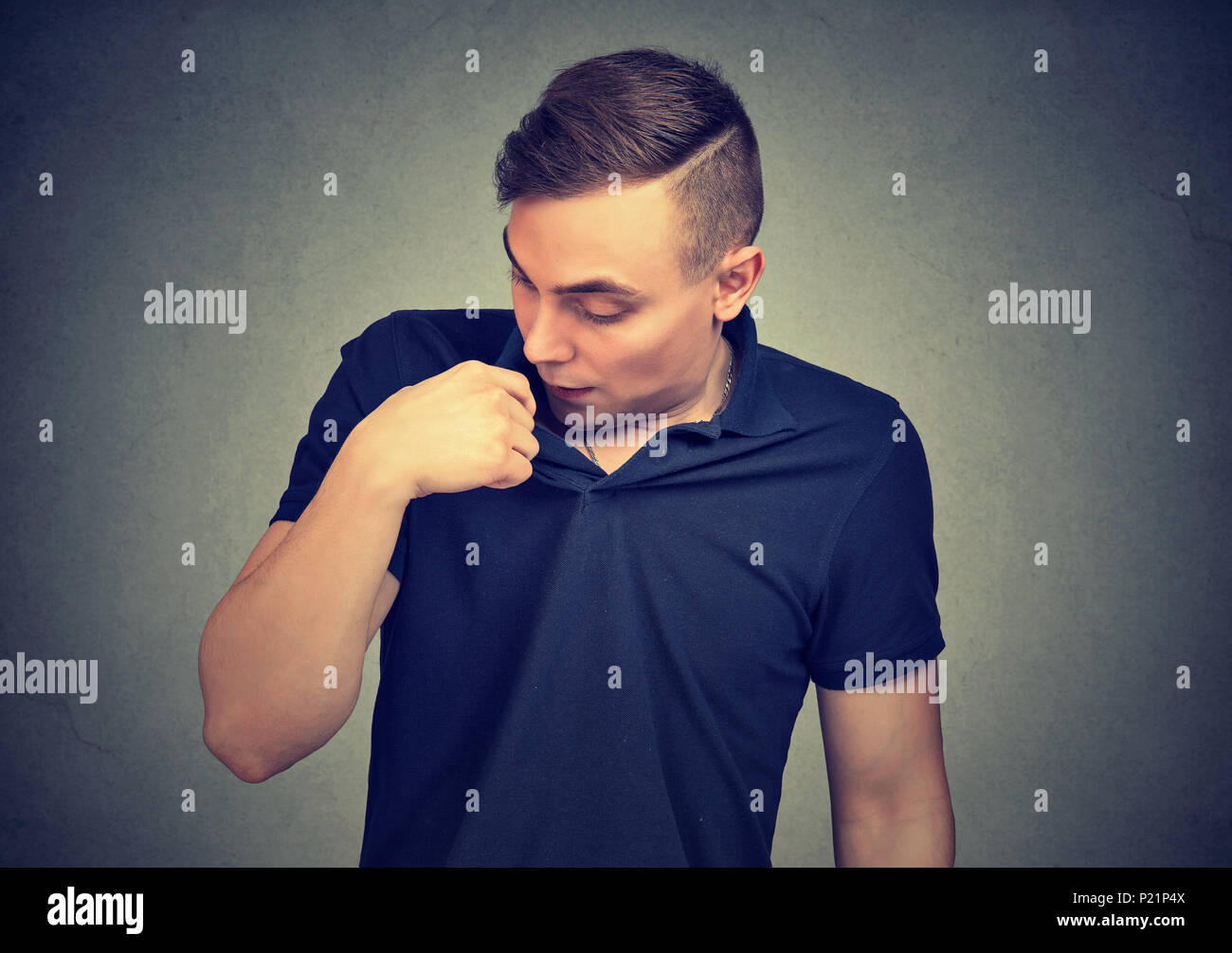 Insecure facial hi-res stock photography and images - Alamy