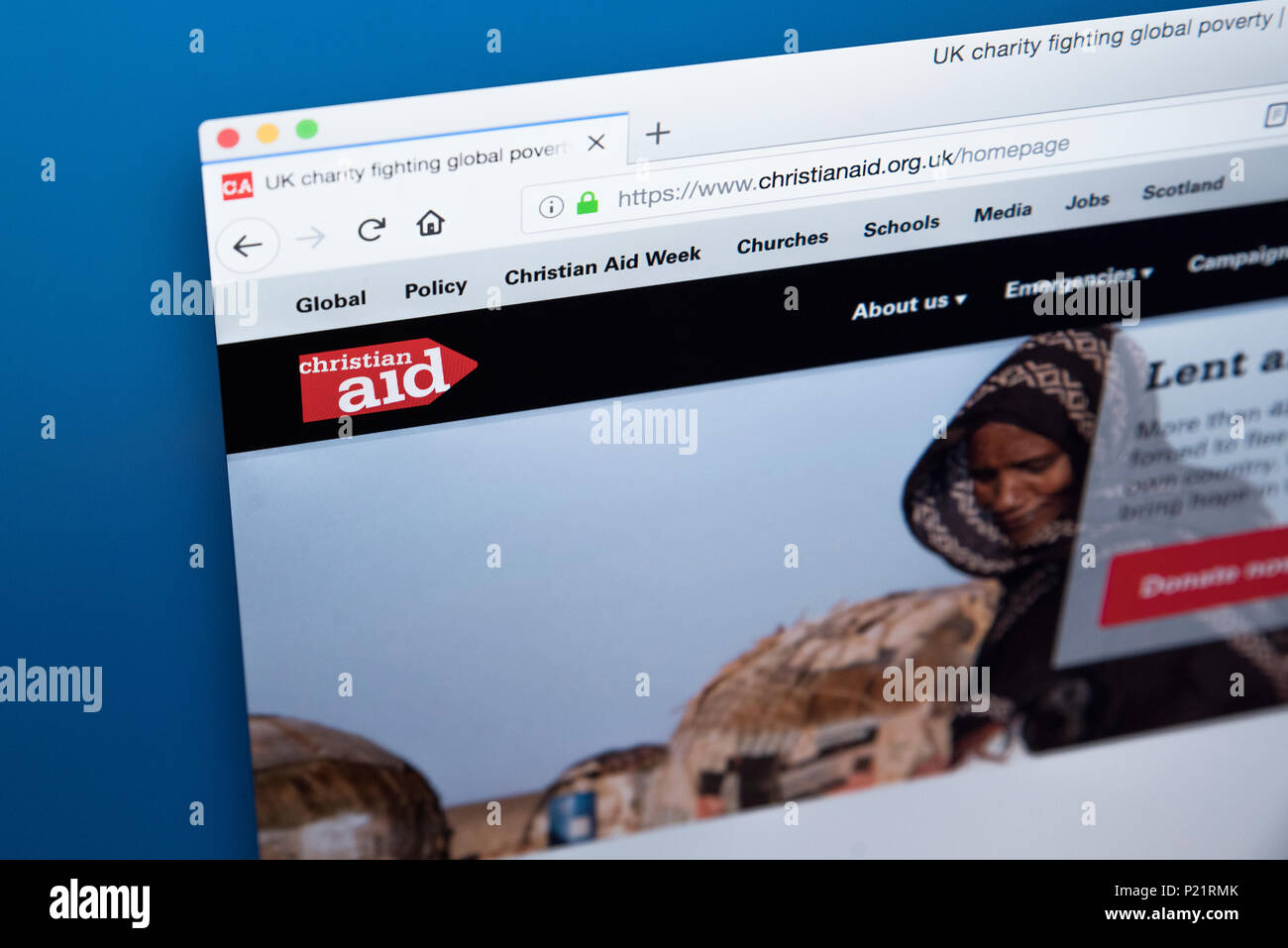 Christian aid logo hi-res stock photography and images - Alamy